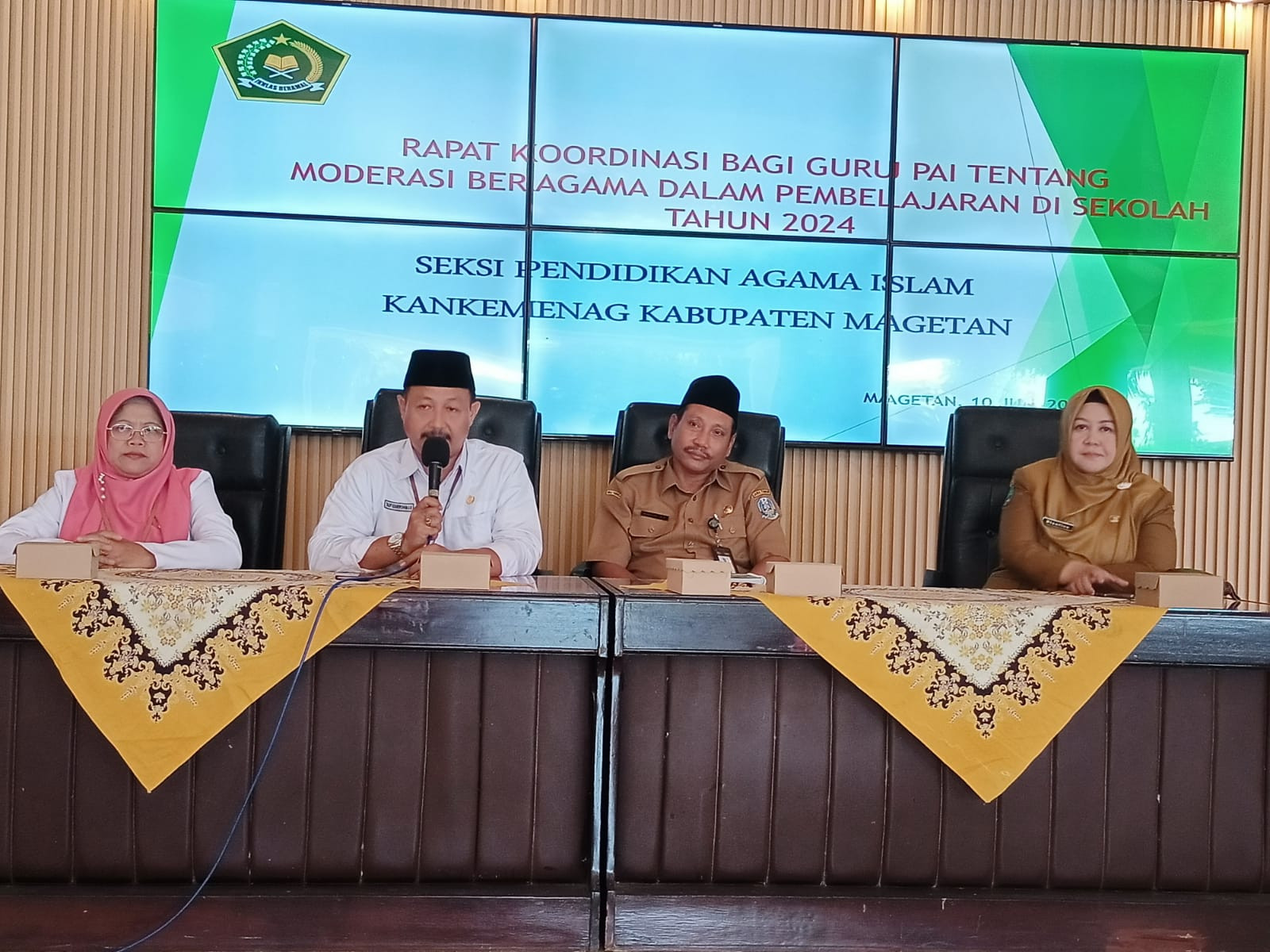 Kakankemenag Magetan Tekankan Pentingnya Moderasi Beragama